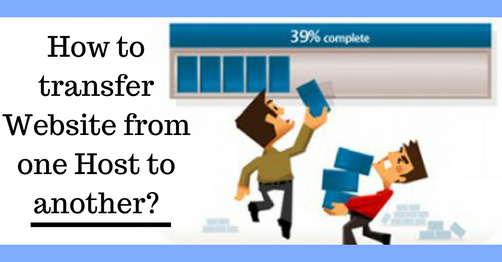 How to transfer website from one server to another?