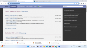 How to install Apache, PHP and MYSQL on Windows 11 Machine