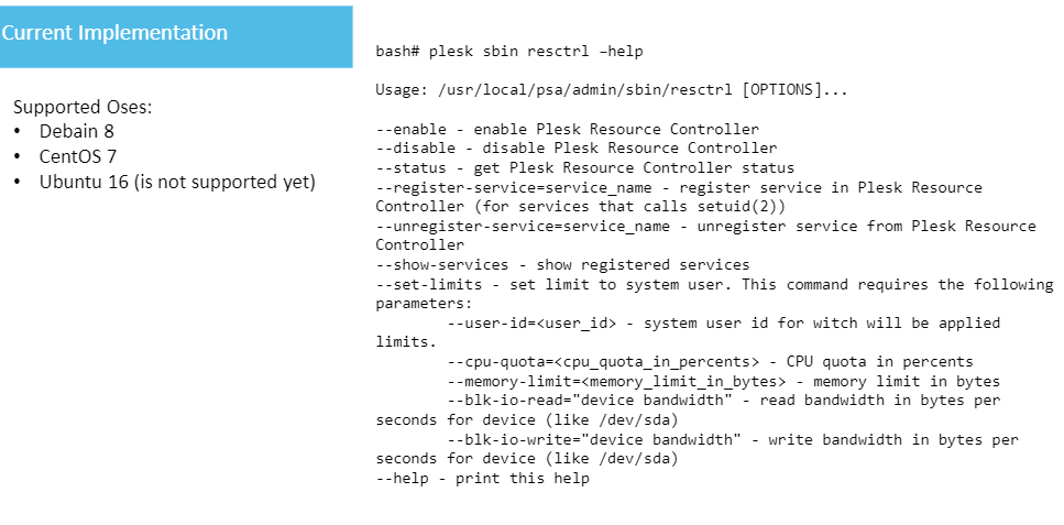 What are new features in Plesk Onyx, latest version of Plesk