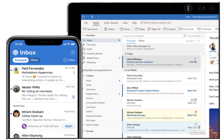 Top used features of Microsoft 365