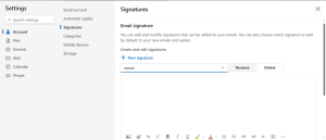 Step by step guide to create, add and update email signature in ...